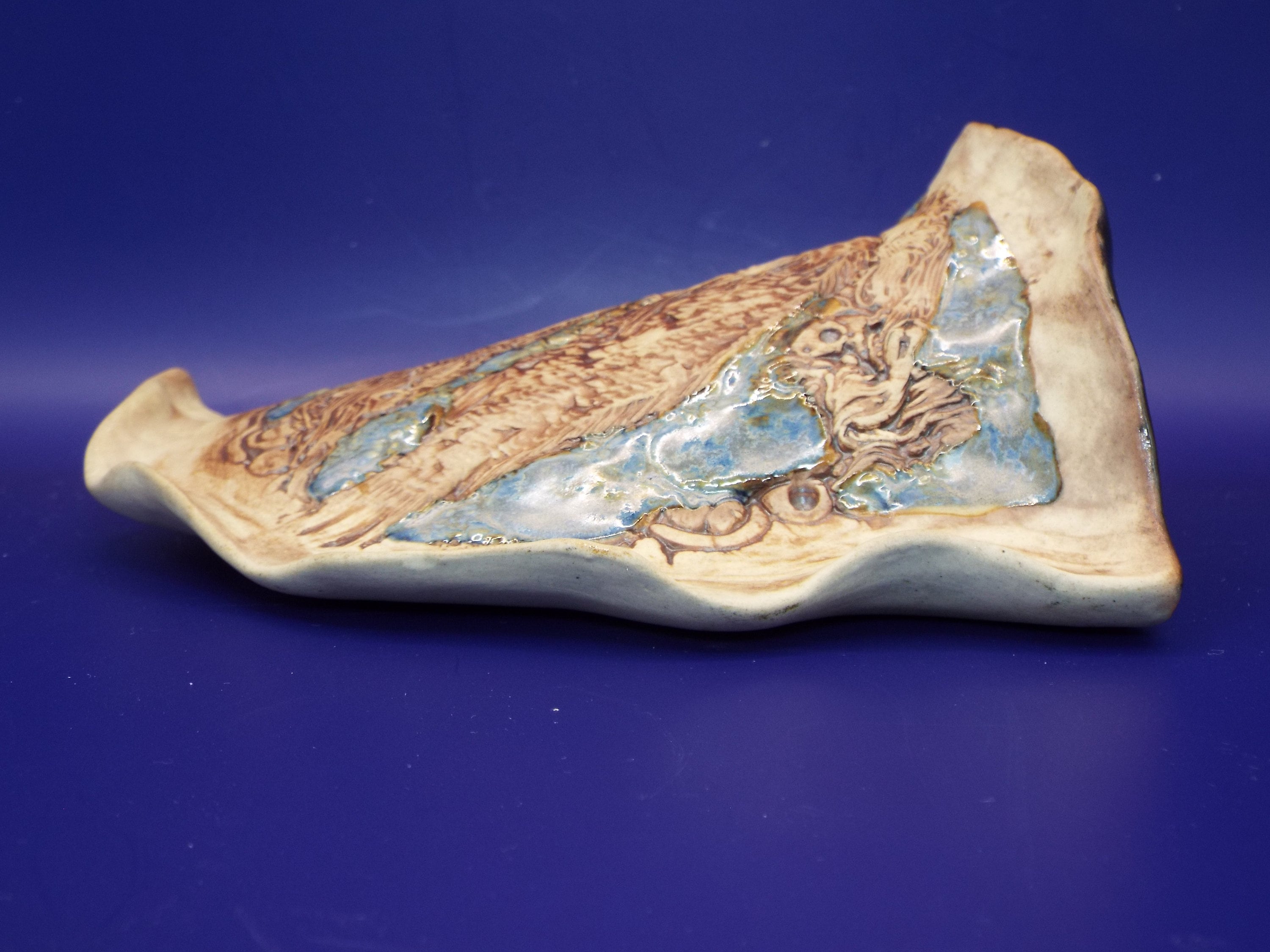 Malaysia Tenmoku Art Pottery Studio Handmade Pottery Tenmoku Wall Vase ...