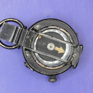 WW2 British Military Marching Compass of Brass by Glauser of London ...