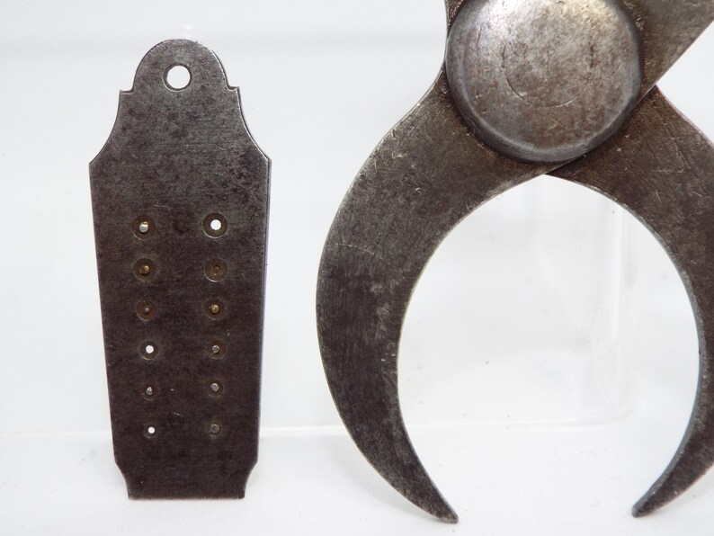 Antique Vintage Watchmakers Gauges Two Various Plate by Martin H.G Fils ...