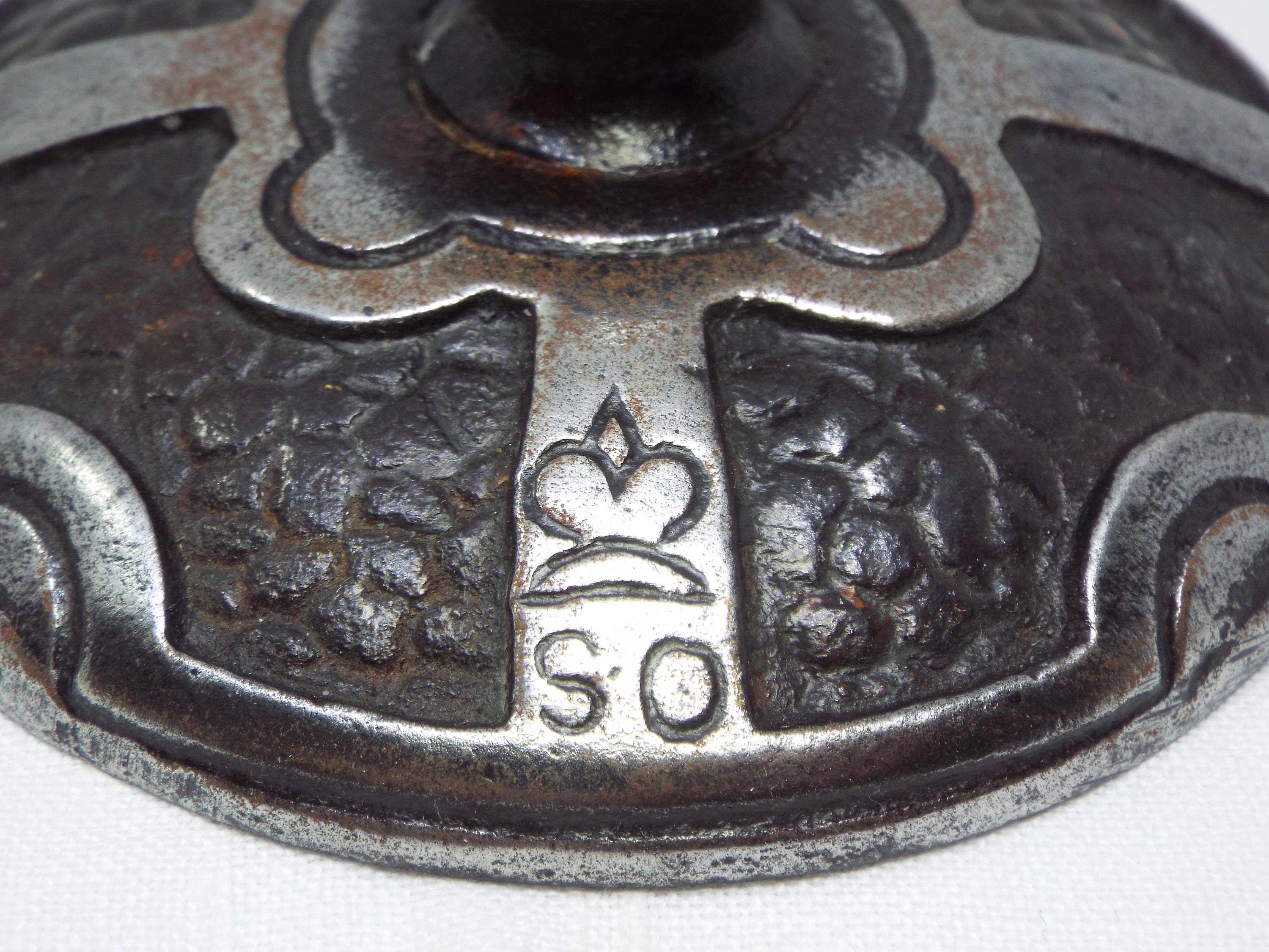 Antique Late Victorian H.M.S.O Cast Iron Paperweight - Etsy