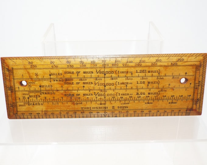 Antique Boxwood Scale 6" Ruler Protractor. Boxwood Ruler by Reeves & Sons Ltd. British Make. - Etsy