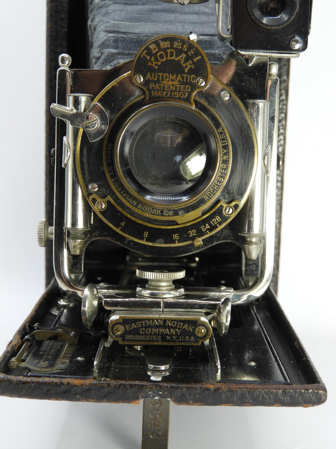Antique Kodak 3A Folding Automatic Camera Models B-5 No. Serie 13649 ...