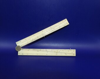 Antique Ruler Sector Instrument. 19th Century Sector. Brass Hinge ...