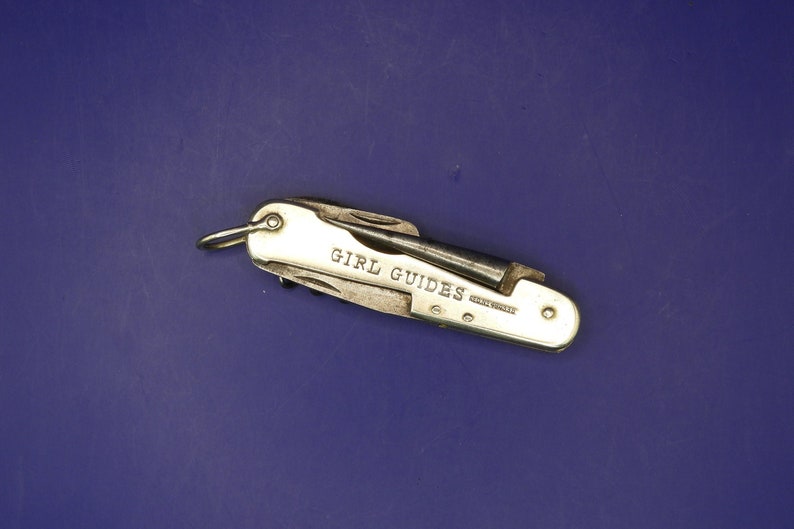 Rare Vintage Girl Guides With Six Tools. Pen Knife / Multi Tool Reg No ...