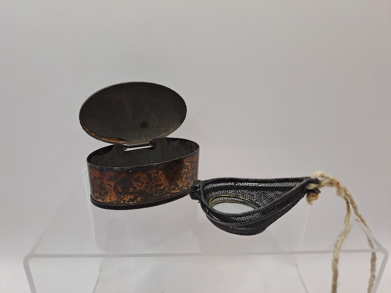 Rare Antique Original 1840s Rail Road Cinder Goggles Steampunk Iron ...