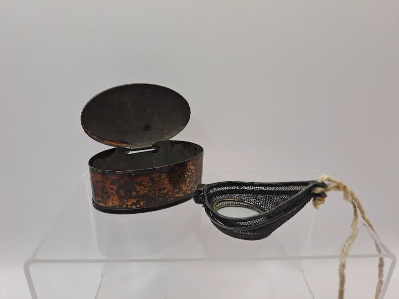 Rare Antique Original 1840s Rail Road Cinder Goggles Steampunk Iron ...