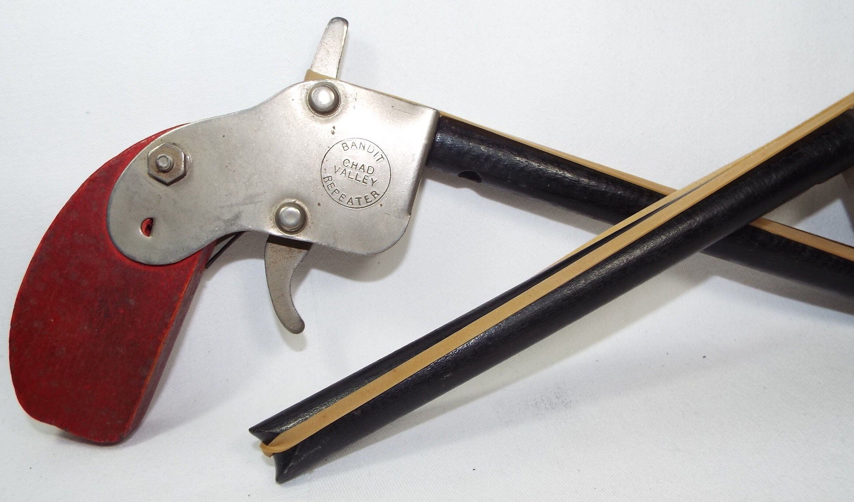 Two CHAD VALLEY Elantic Guns Toy. Rare Vintage 1950s Classic Toy Two ...