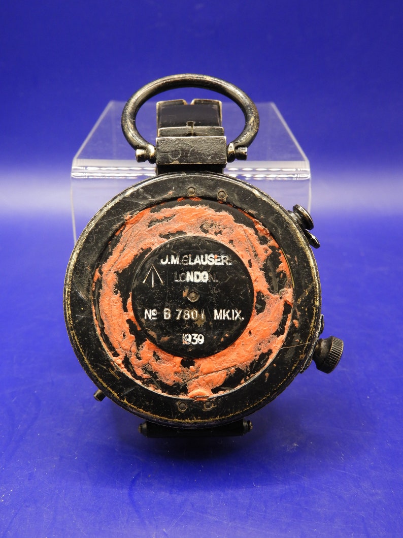 WW2 British Military Marching Compass of Brass by Glauser of London ...