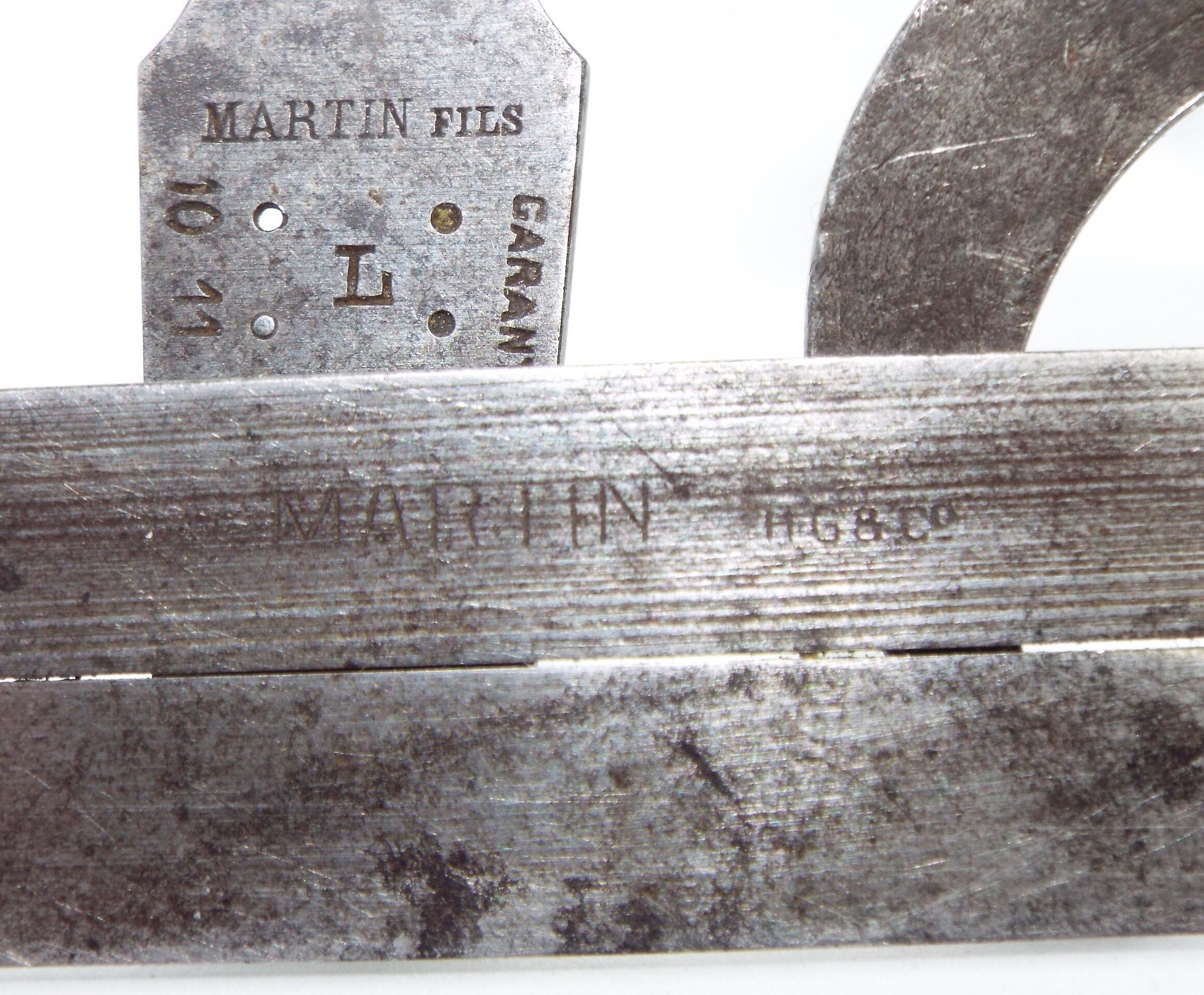 Antique Vintage Watchmakers Gauges Two Various Plate by Martin H.G Fils ...