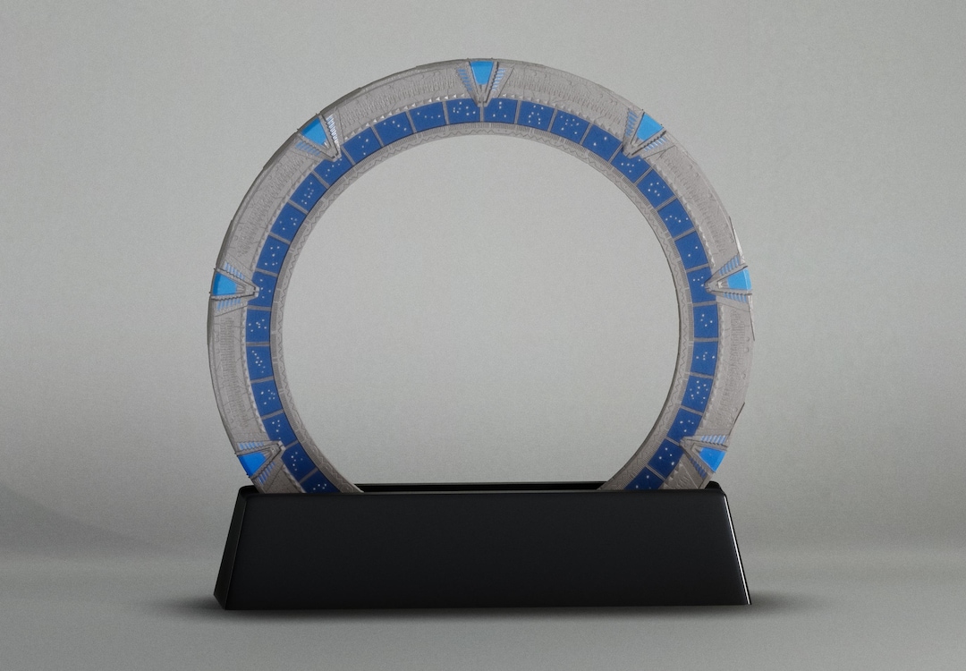 Stargate Atlantis Replica With Base - Etsy