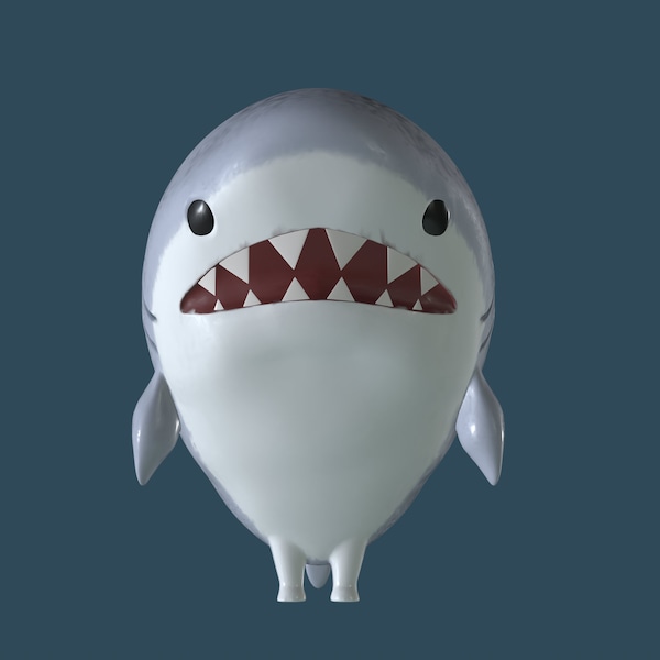 Final Fantasy Shark - Etsy