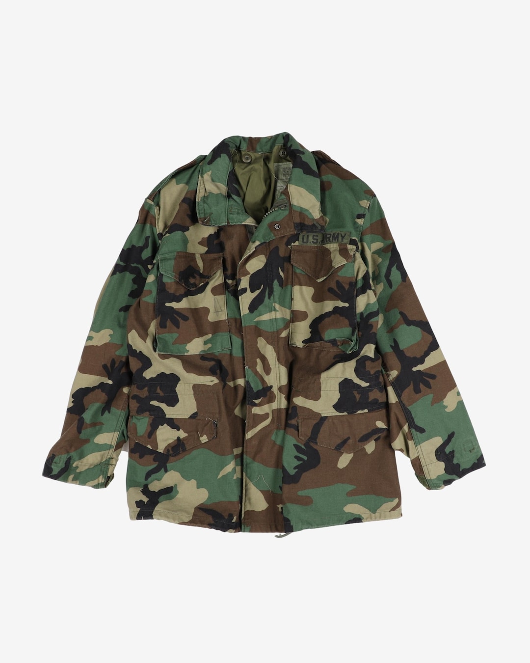 1991 US Army M81 Woodland Camo M65 Field Jacket Medium / Reg - Etsy