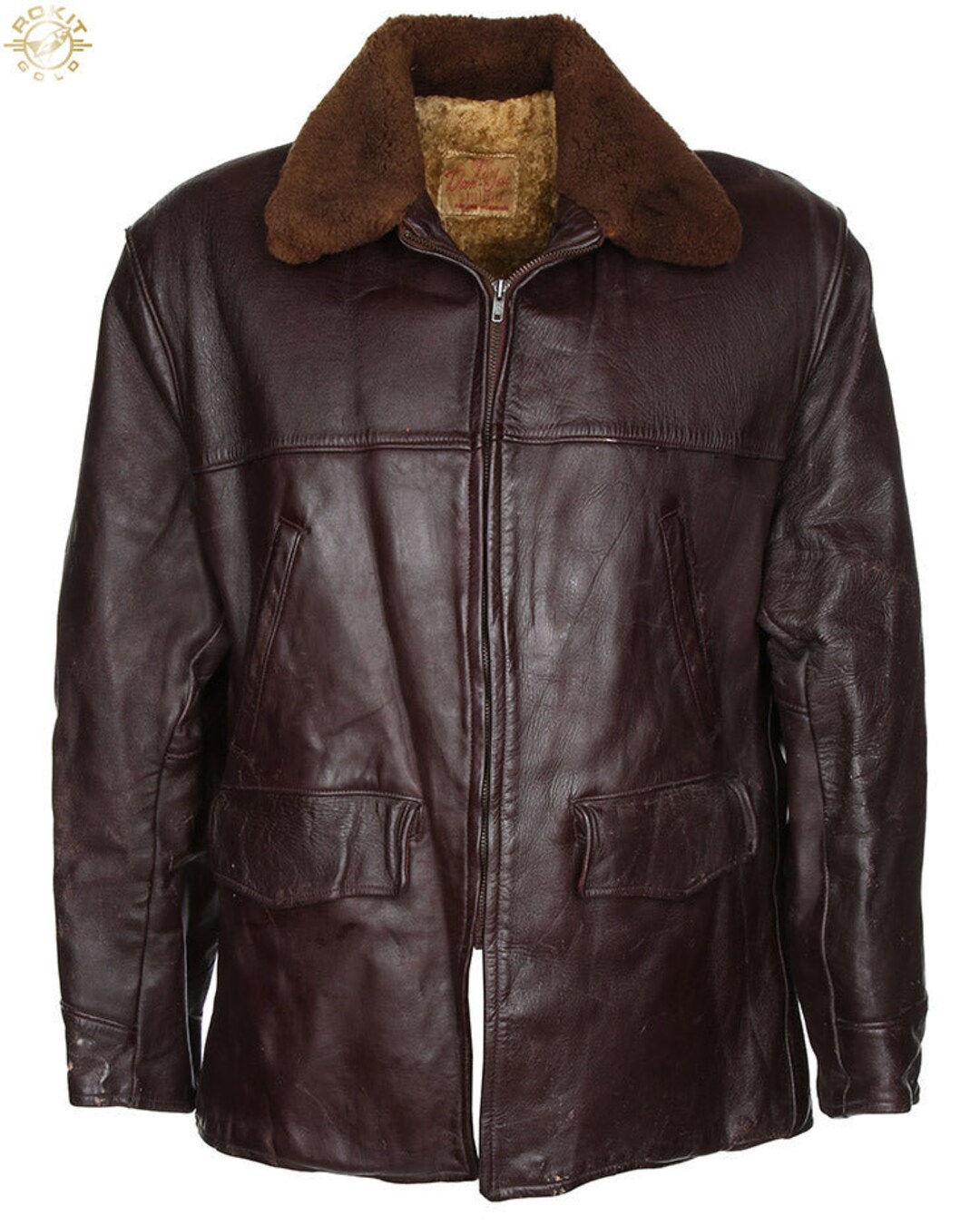 Vintage 50s Dan-jac Horsehide Leather Jacket L - Etsy Canada