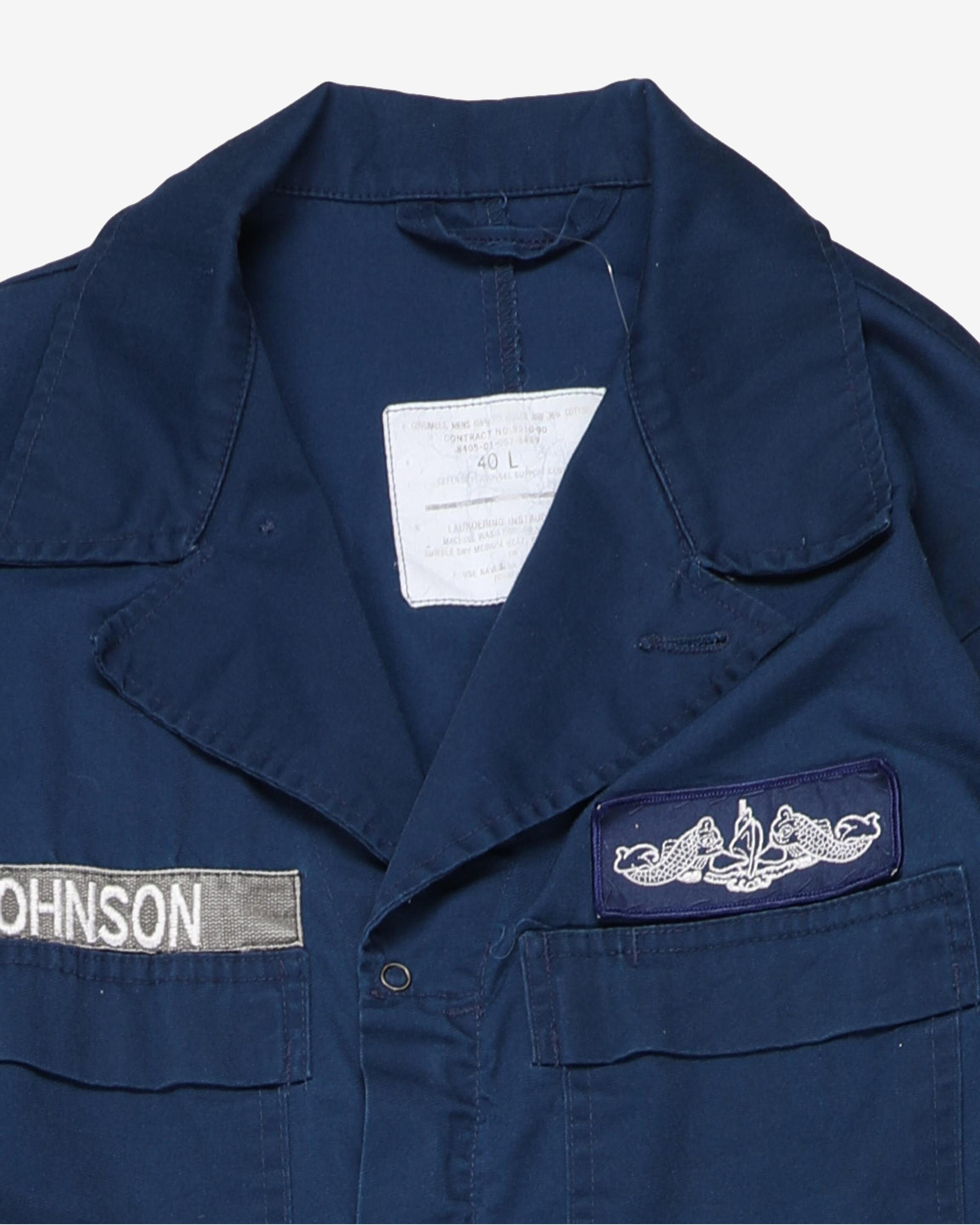 Rare 1990 Vintage US Navy Submariner Blue Utility Coveralls 40L - Etsy