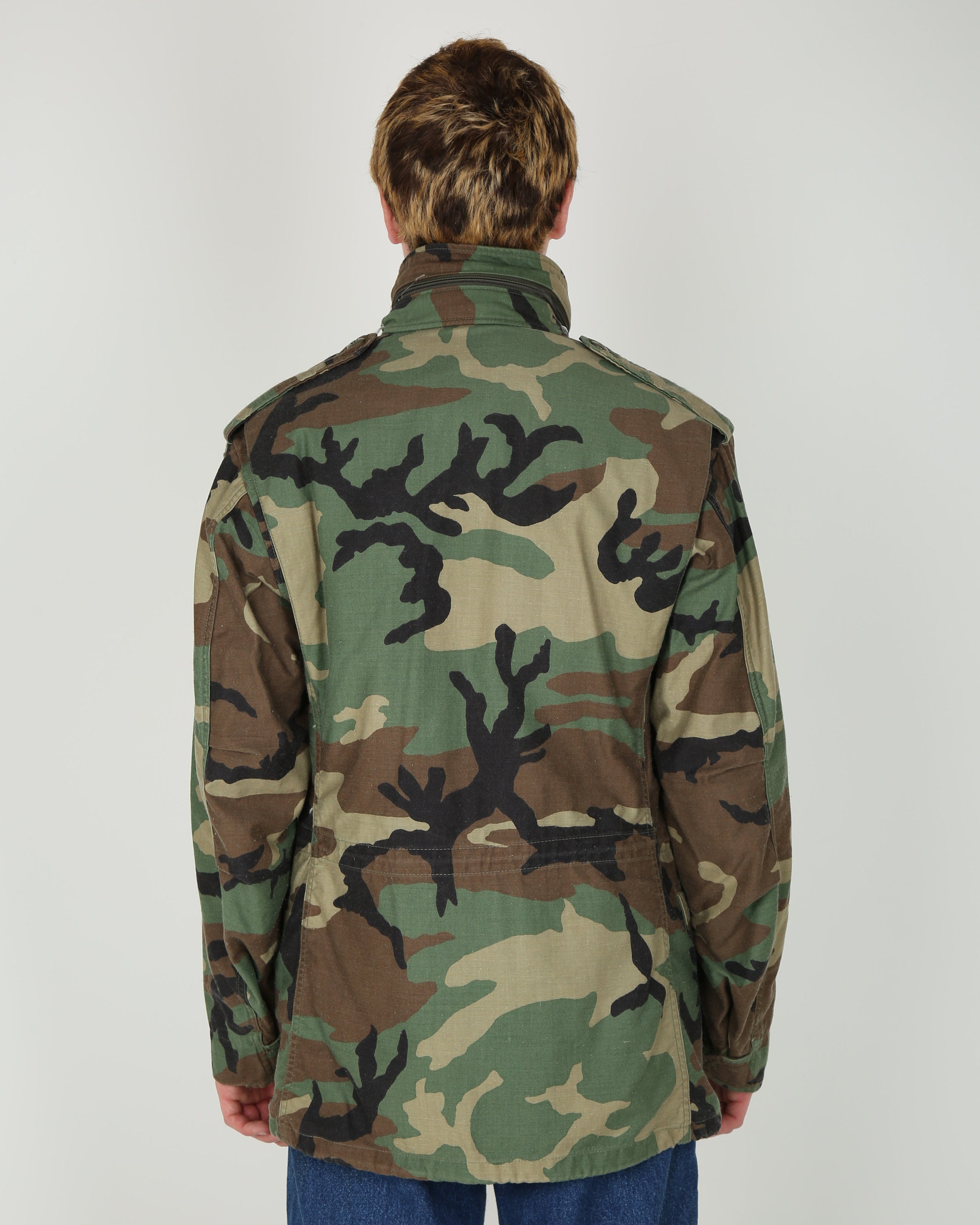 Yeezy Season Camo Jacket Black Outerwear, Clothing