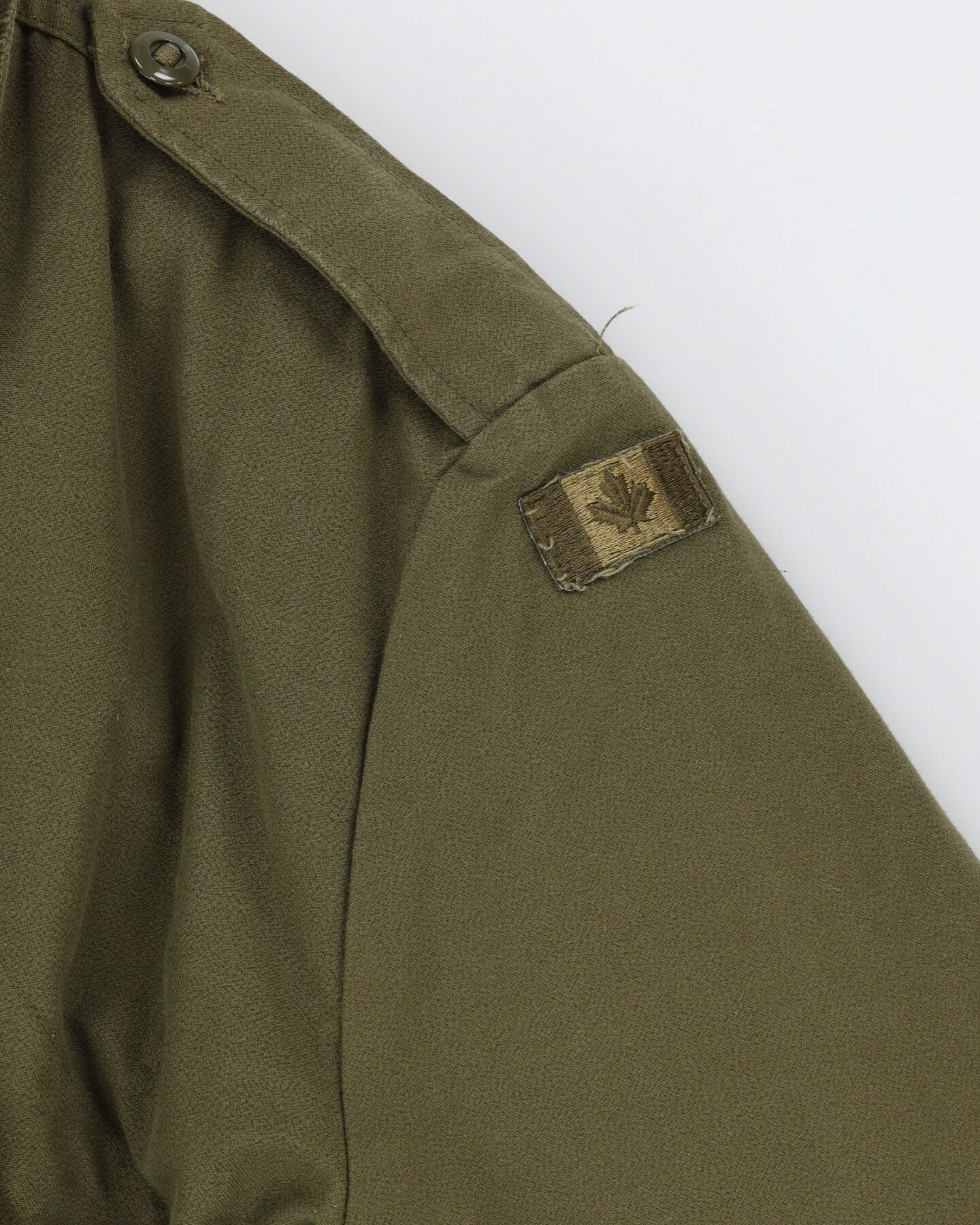 80s Vintage Canadian Army Field Jacket XL - Etsy