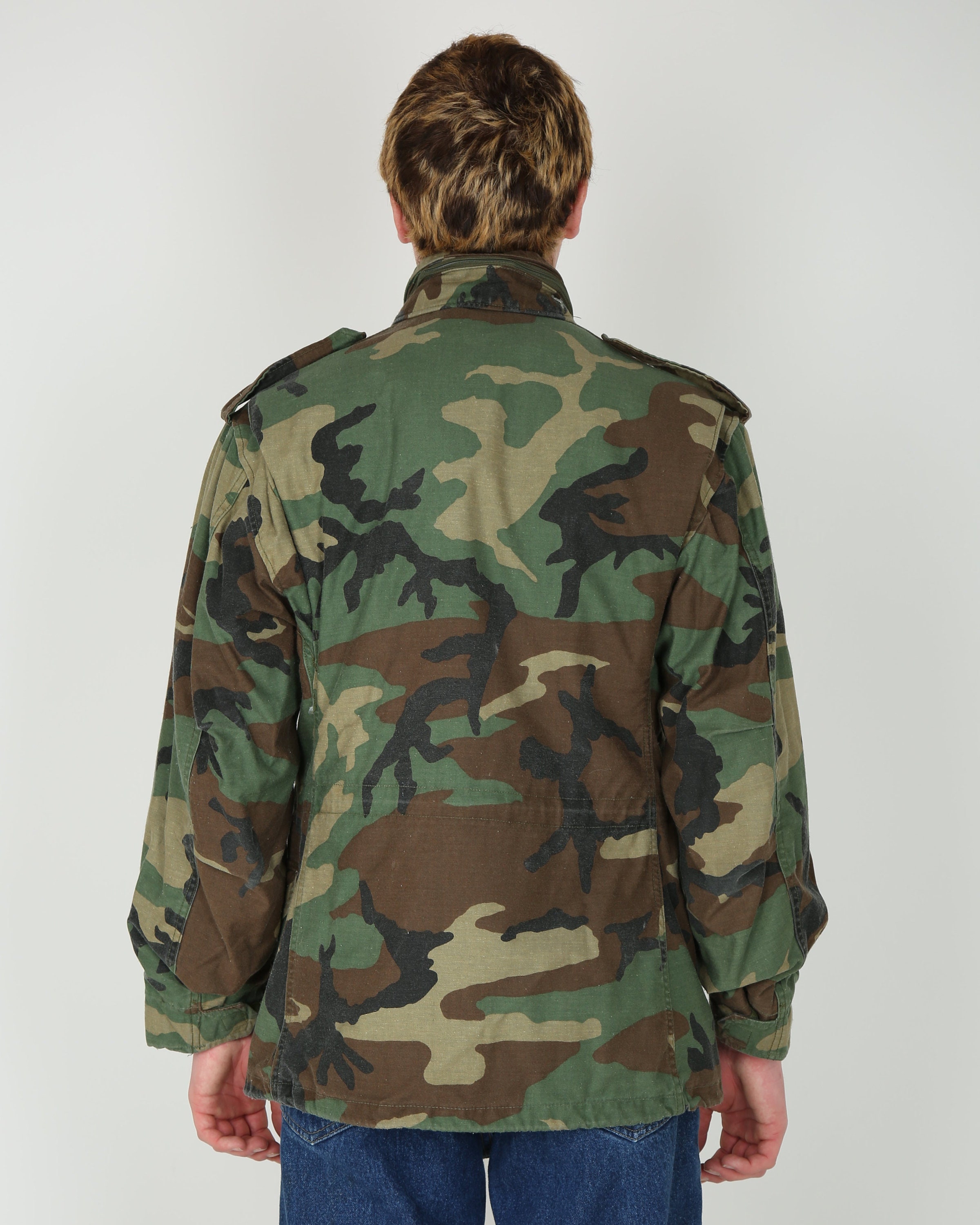 1987 Vintage US Army M-81 Woodland Camouflage M65 Field Jacket - Etsy