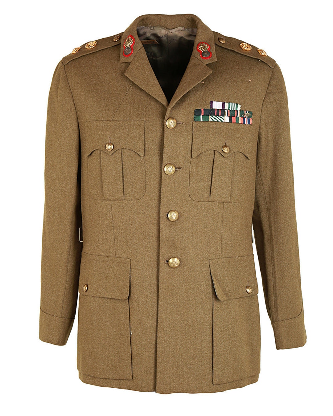 Stunning 1950s Swedish Army Highly Decorated Dress Tunic Jacket Medium ...