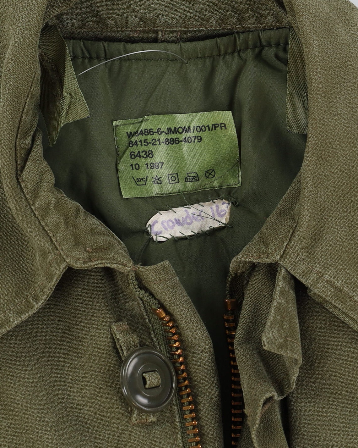 90s Vintage Canadian Army GS Field Jacket Small - Etsy