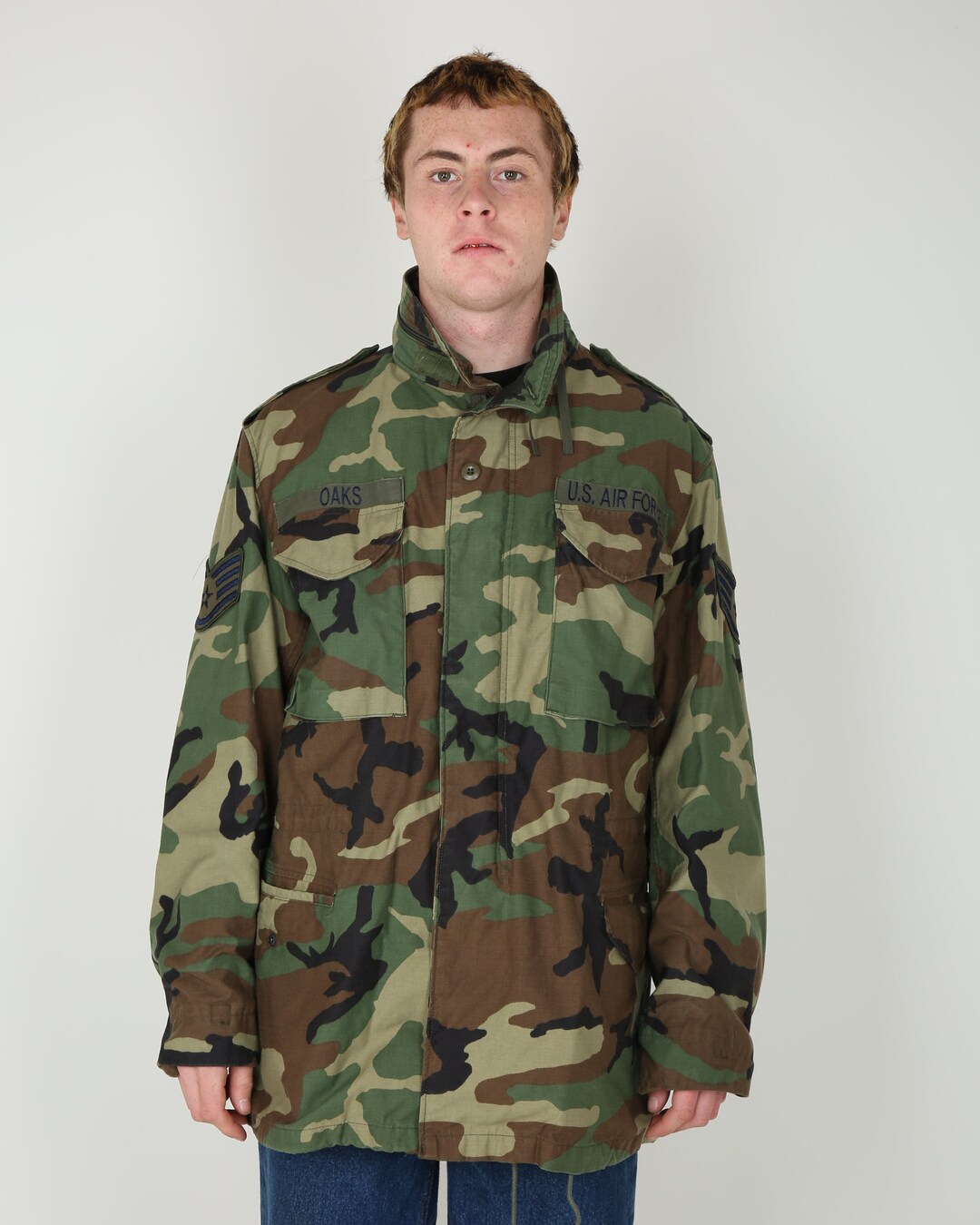 2000 US Army M81 Woodland Camouflage M65 Field Jacket Medium / Long - Etsy