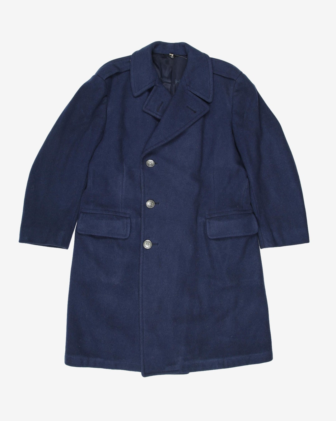 1951 Vintage US Air Force Blue Wool Overcoat 41S - Etsy