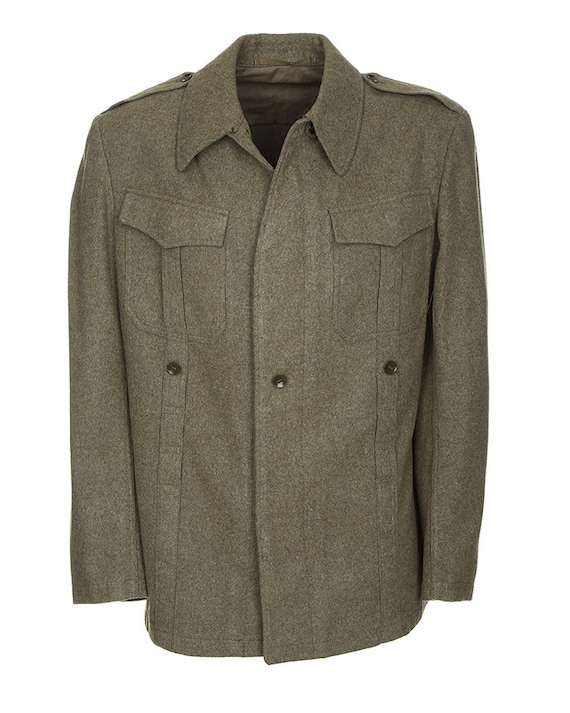 1960's Vintage West German Army Wool Field Jacket Tunic - Etsy