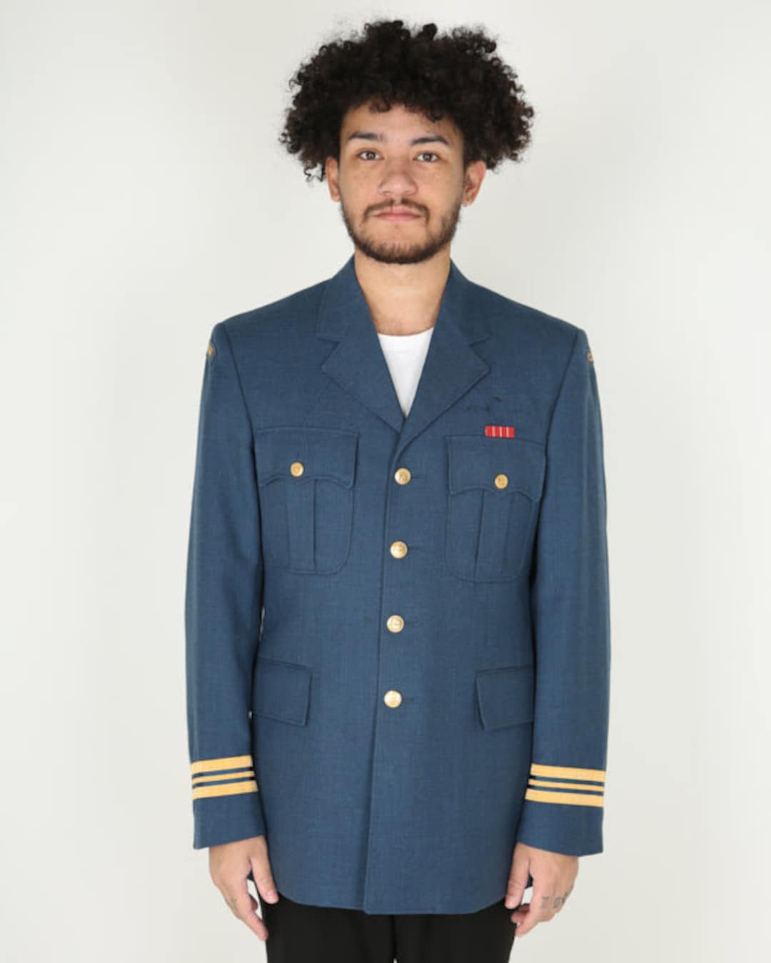 1980s Vintage Canadian Air Force Blue Dress Jacket Medium - Etsy
