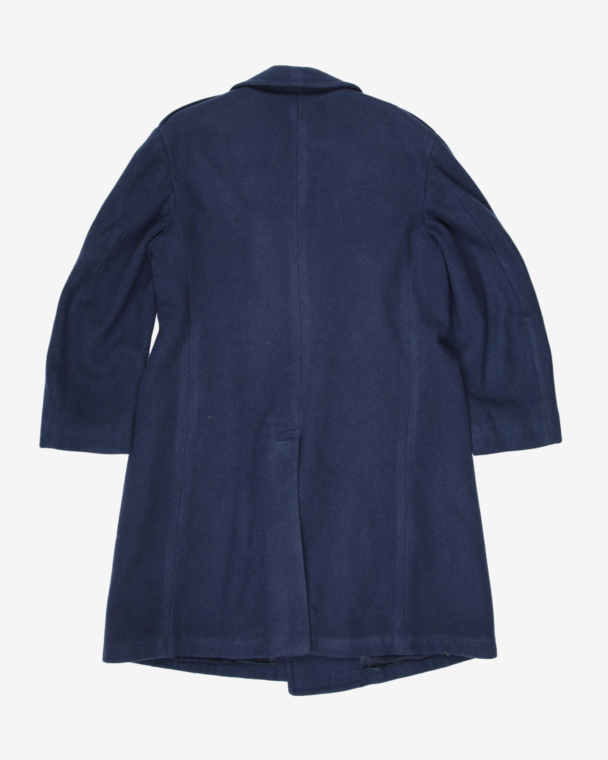 1951 Vintage US Air Force Blue Wool Overcoat 41S - Etsy
