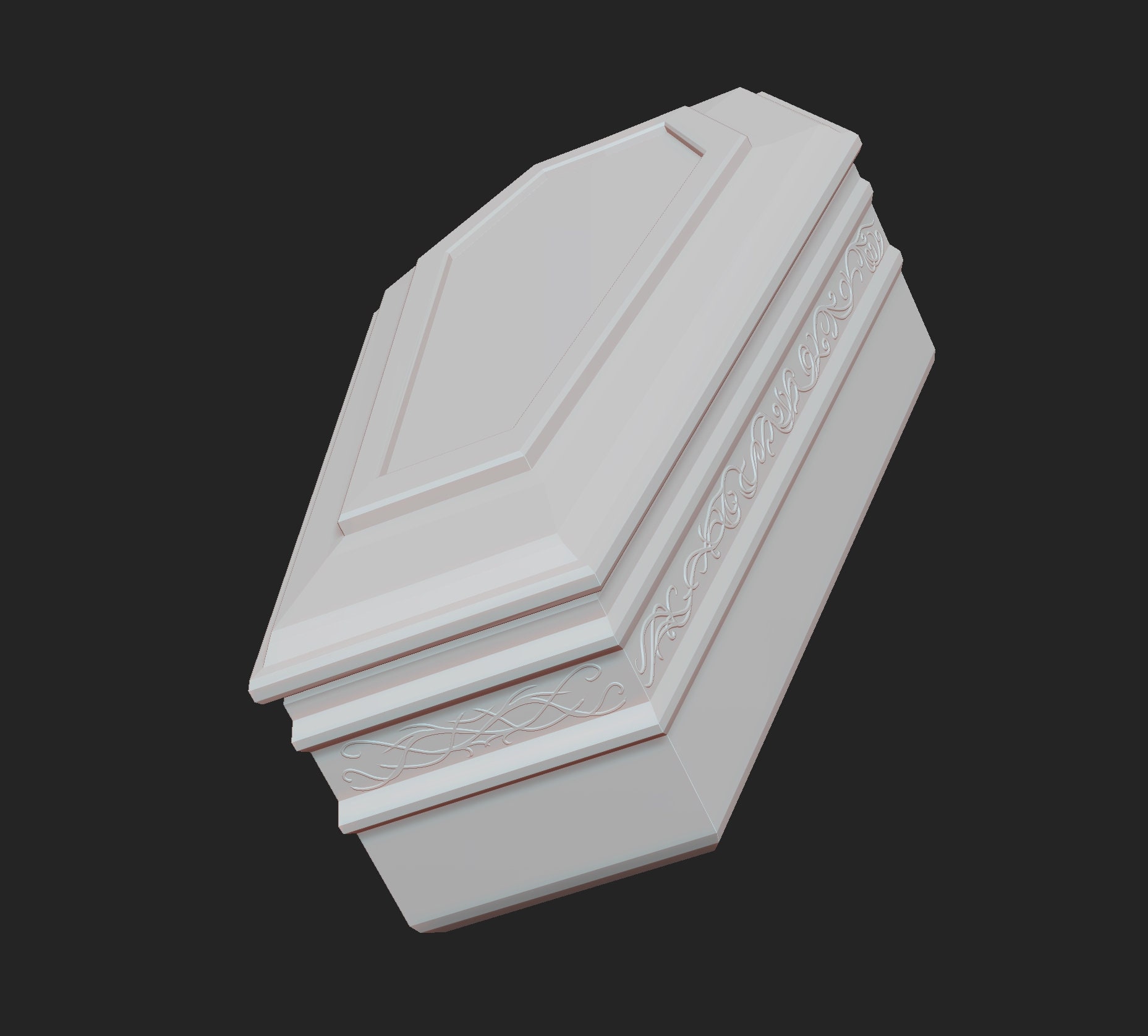 3d Printing File Stl Box Coffins Gothic Jewelry Box - Etsy