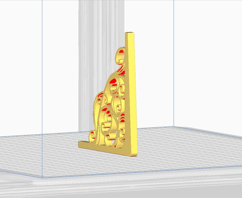 3d Stl File Bevel Display Stand Decoration Stylized Alfonse Mucha - Etsy