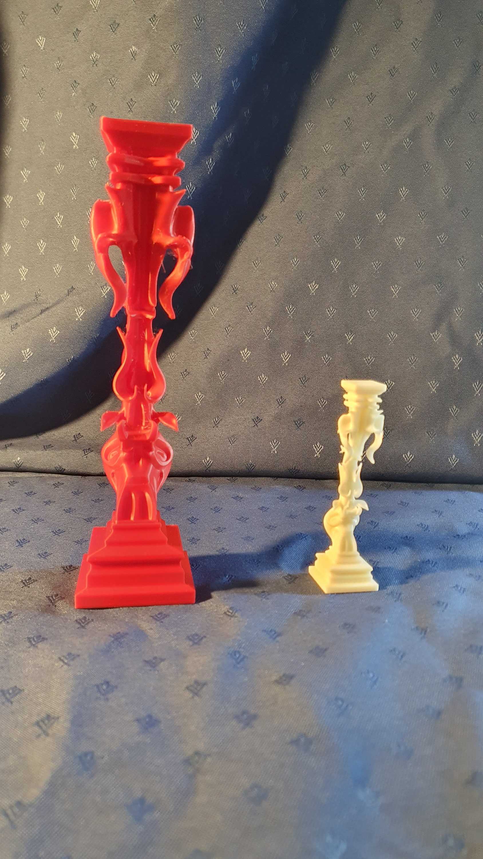 Stl File 3d Printing Model Fantasy Column Architecture Style Mucha, Hr ...