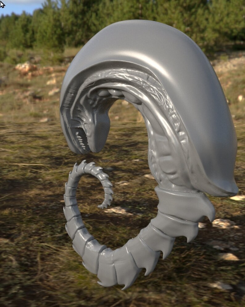 Jewelry During Xenomorph Hr Giger 3d Printing Miniatures - Etsy UK
