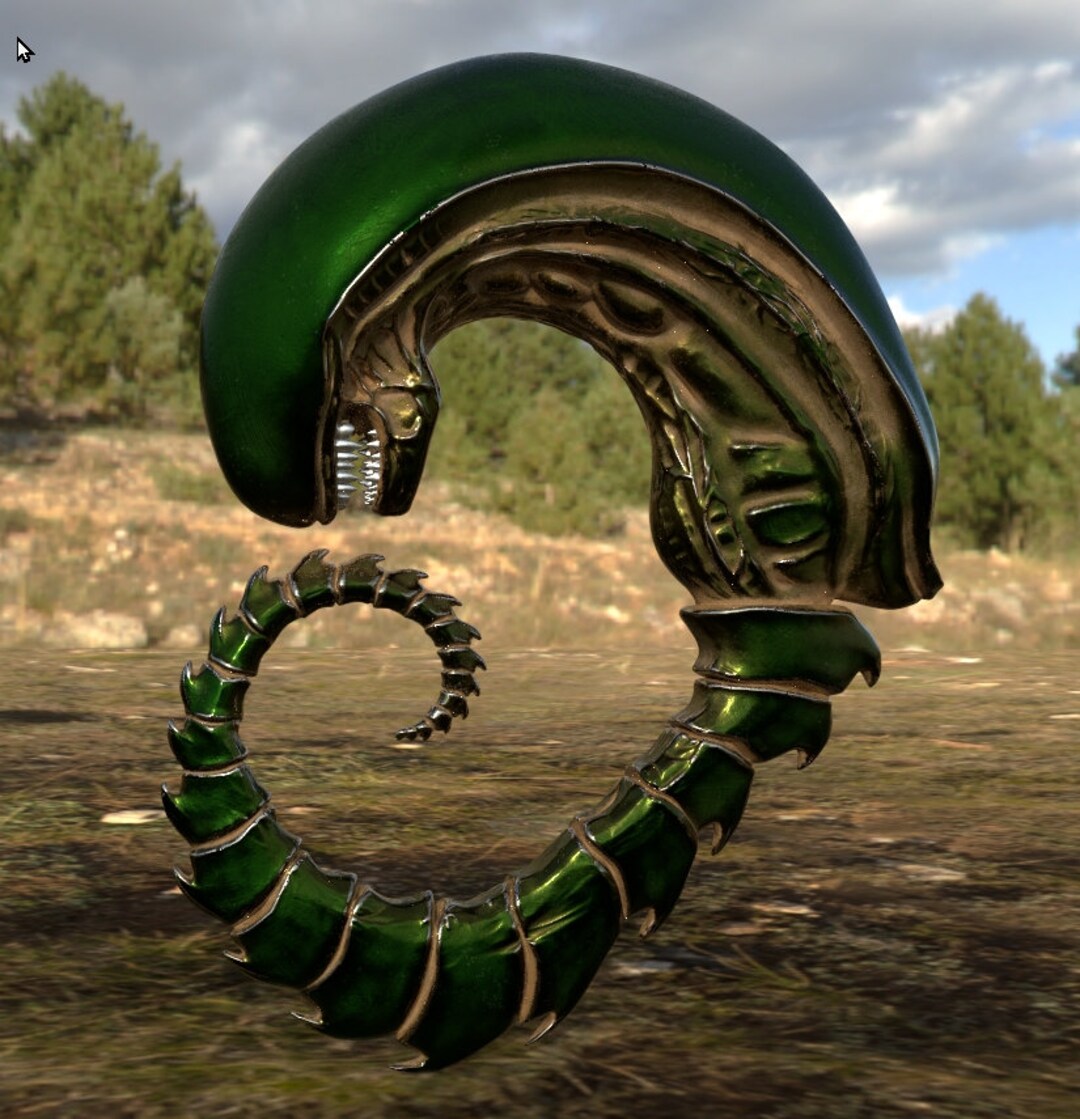 Jewelry During Xenomorph Hr Giger 3d Printing Miniatures - Etsy UK