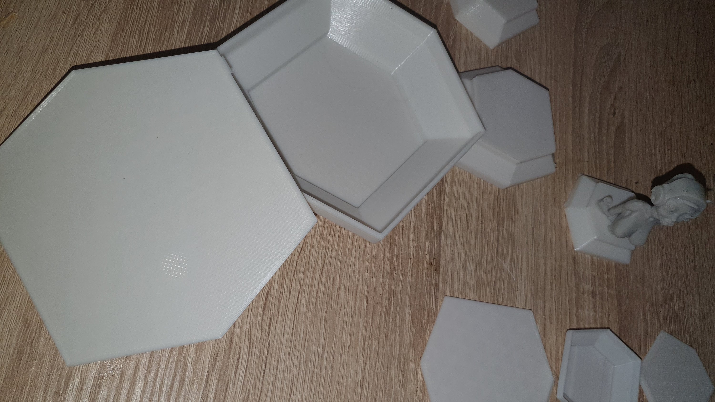 Stl File Closable Hexagonal Base for DIY Minature Warhammer - Etsy