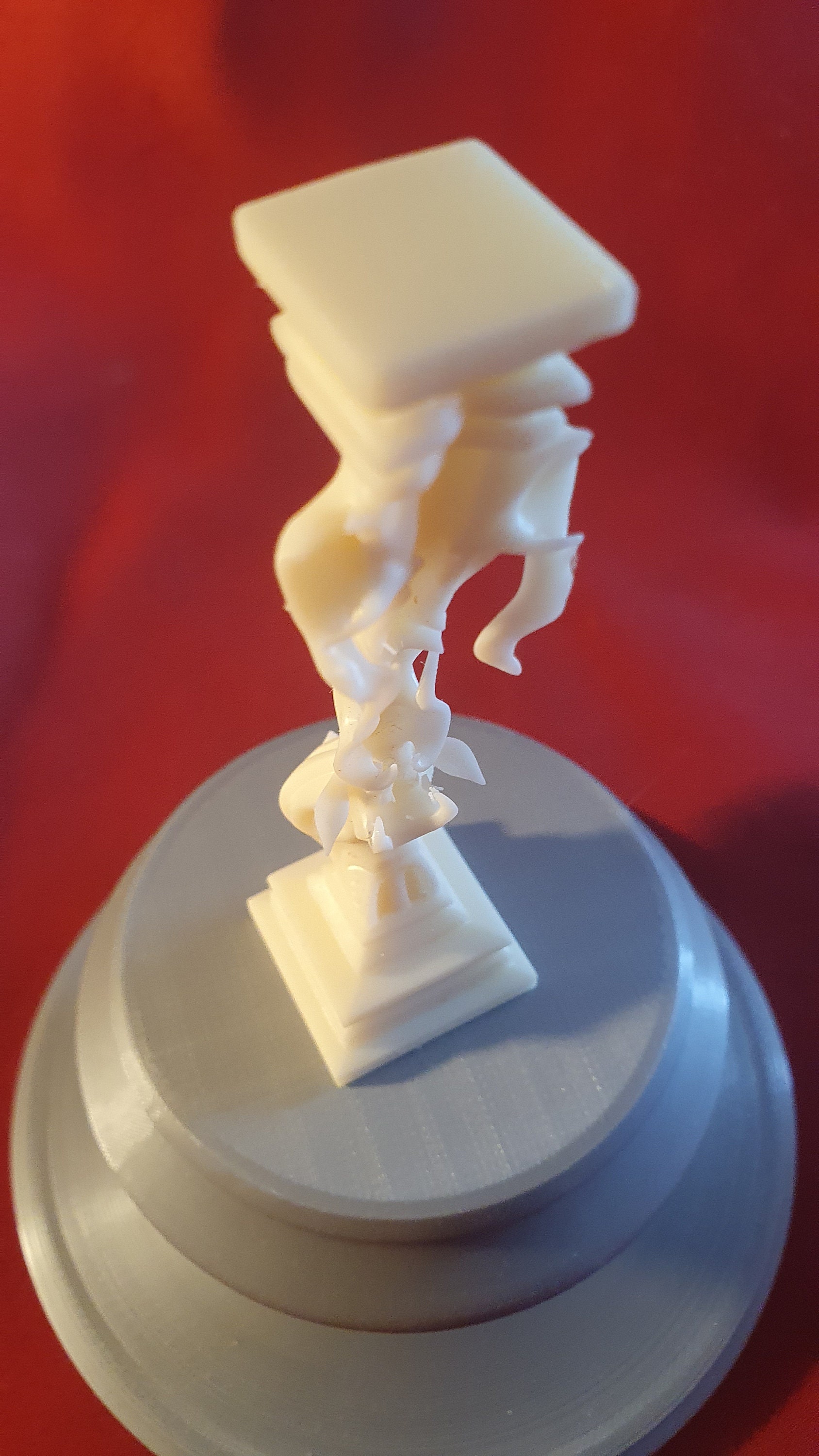 Stl File 3d Printing Model Fantasy Column Architecture Style Mucha, Hr ...