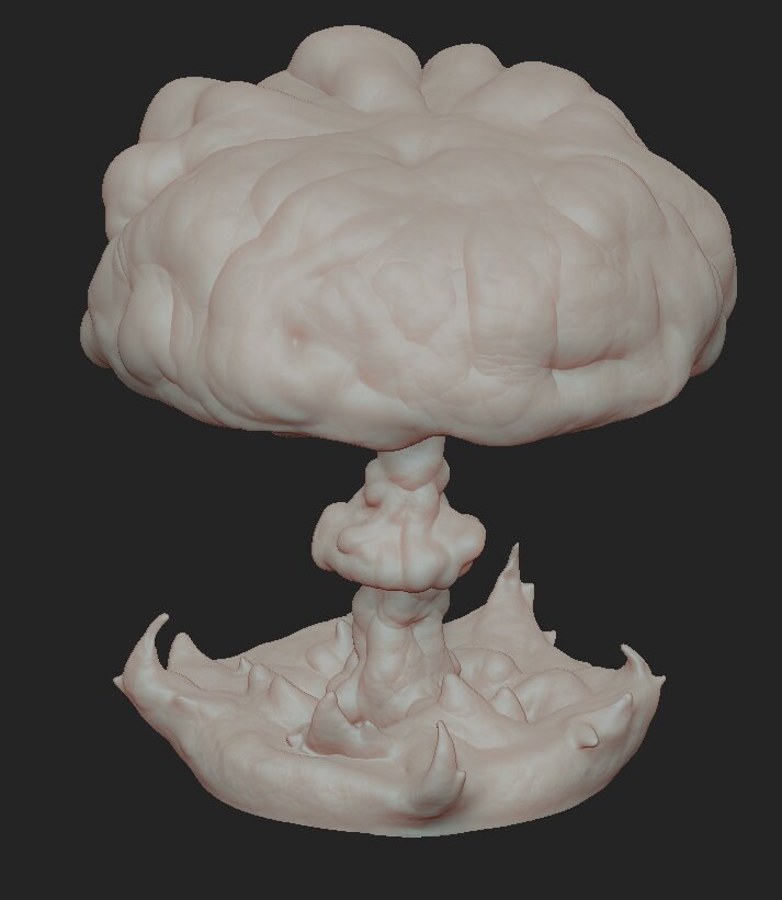 Stl File 3d Printing Nuclear Bomb Effect Wargame - Etsy