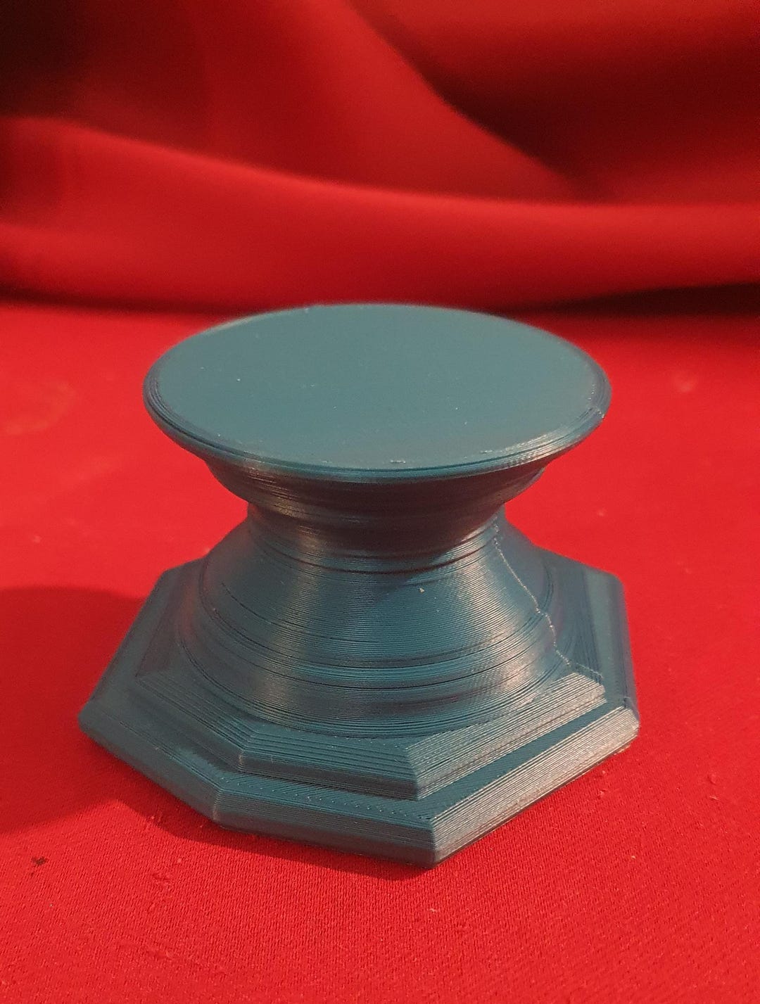 3d Stl File Model Base Cylindrical Bust Pedestal Female Style Without ...