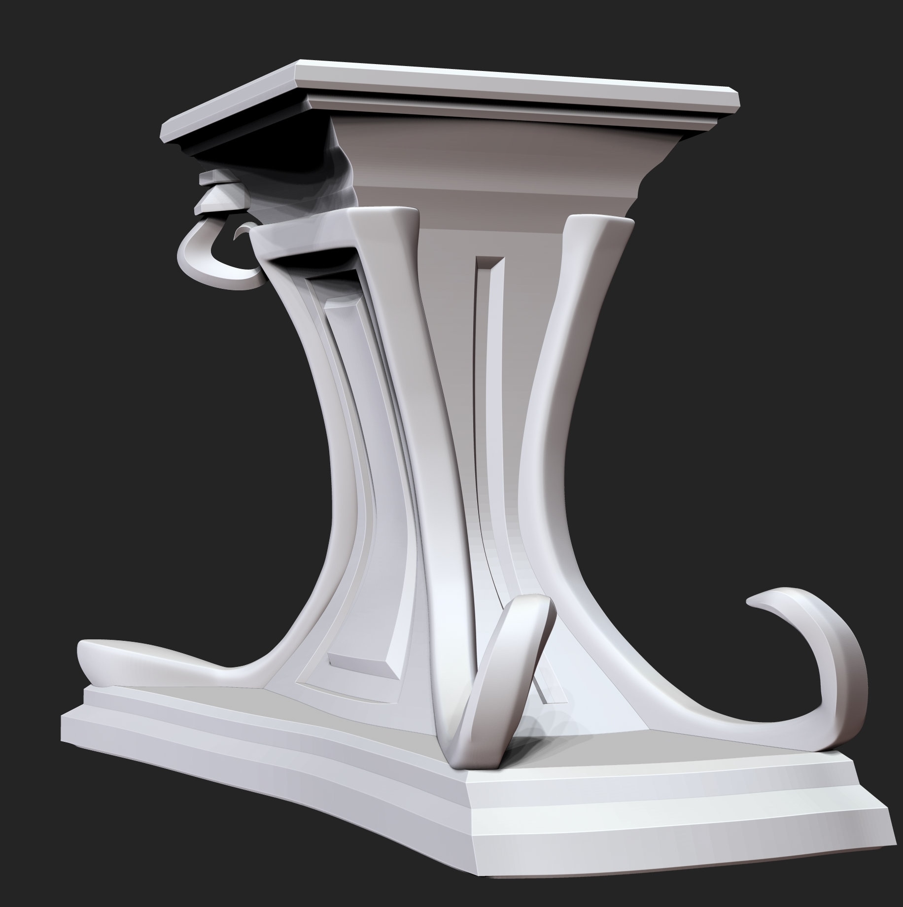 3 Stl Files 3d Model Base Bust Pedestal Cthulhu Style - Etsy