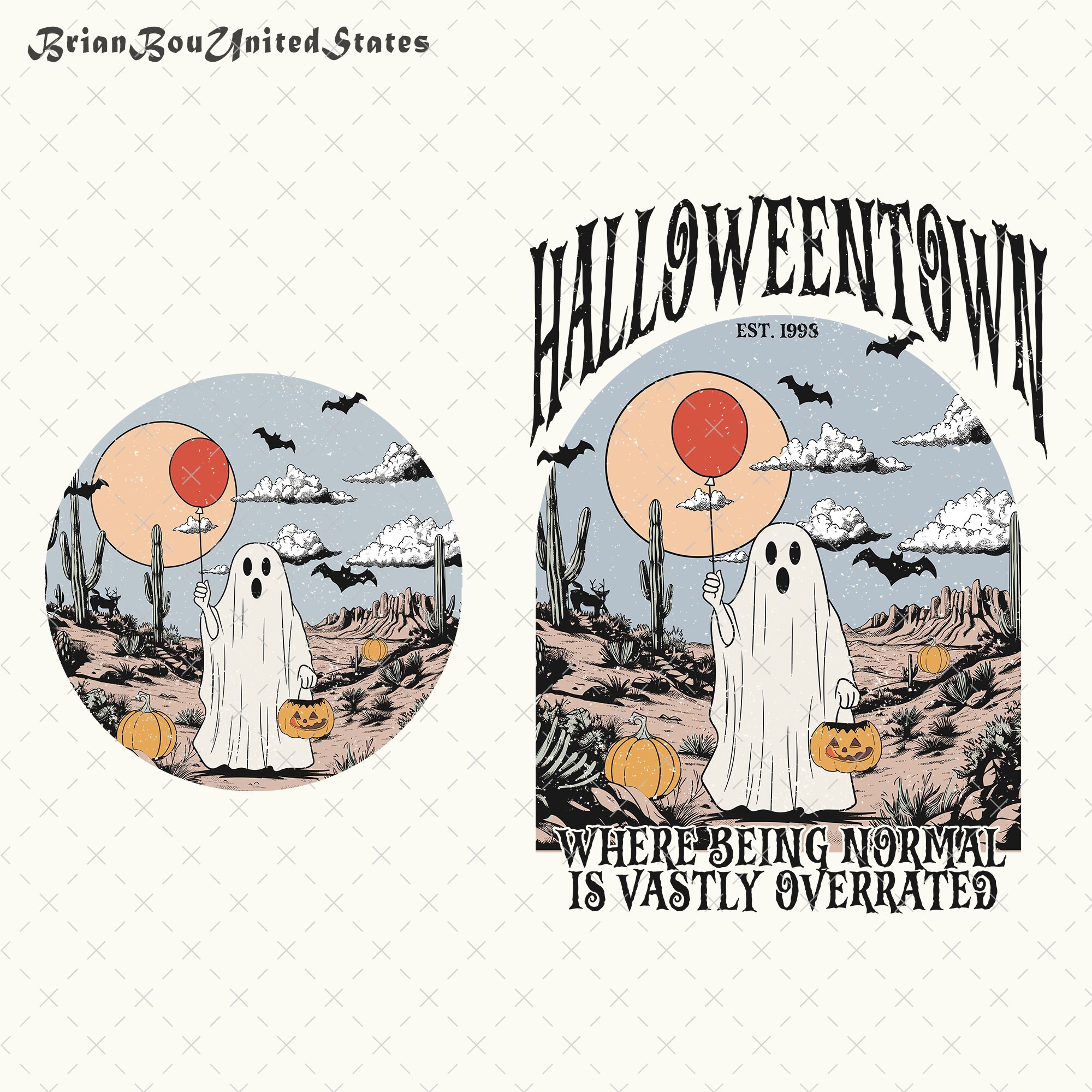 Retro Halloweentown Est. 1998 Png, Halloweentown Png, Where Being ...