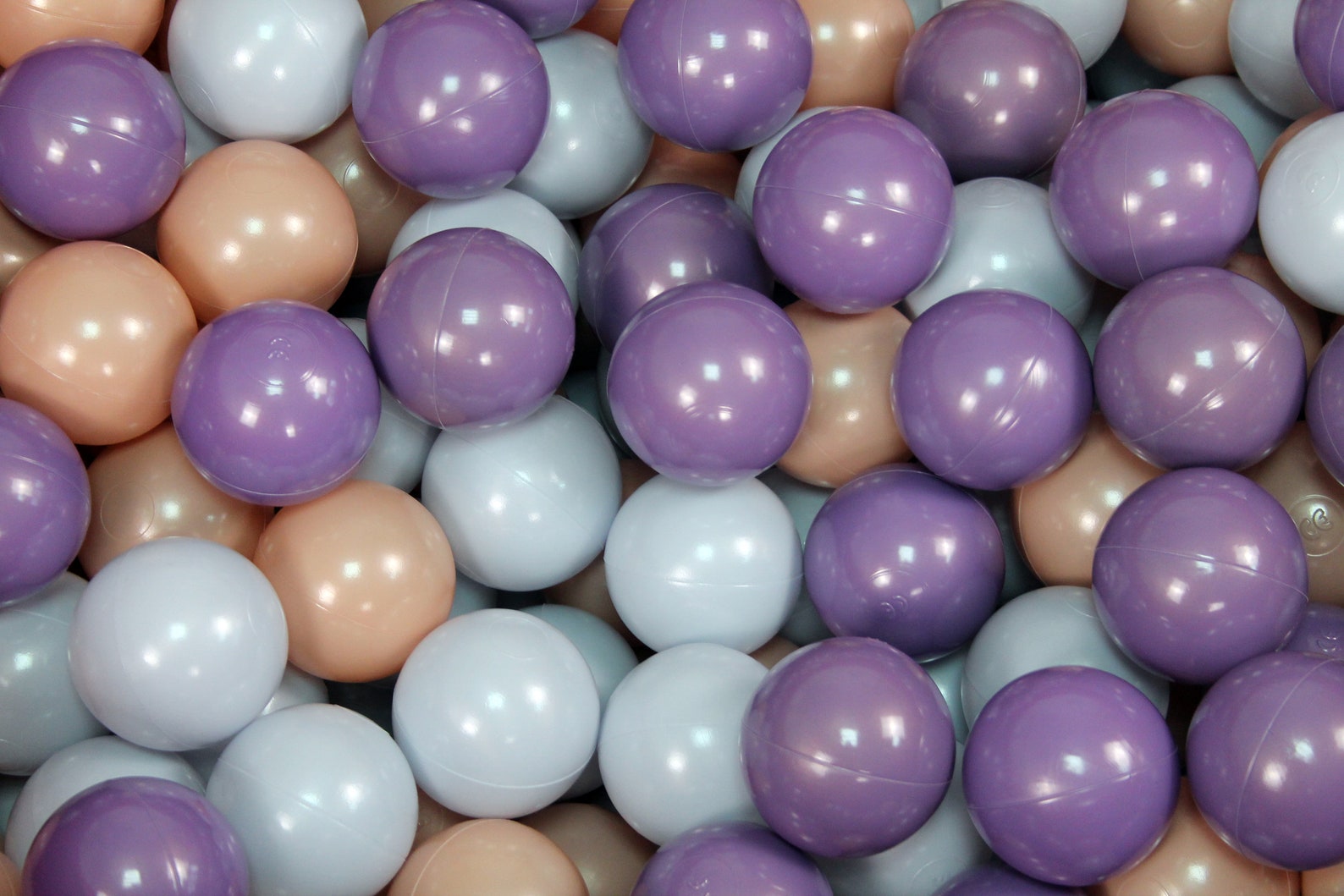 Soft Plastic Ball Pit Balls, No Sharp Edges, Non Toxic, Phthalate & BPA ...