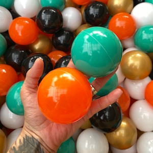 Balls for Ballpit, 2,76" (7 Cm), Plastic Balls, Bulk Balls, Non-toxic ...