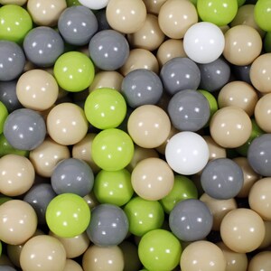Soft Plastic Ball Pit Balls, No Sharp Edges, Non Toxic, Phthalate & BPA ...