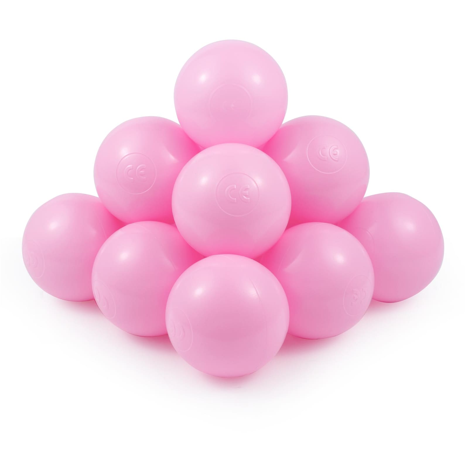 Balls for Ball Pit, Pastel Colors, 7 Cm (2.76”), Plastic Play Balls ...