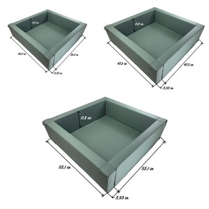 Vinyl Ball Pit (teal Color) , Baby Ball Pool, Soft Play Equipment ...