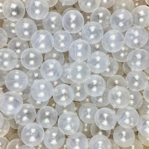 100 Ball Pit Balls Crush Proof Plastic Balls for Children's Toy Balls ...