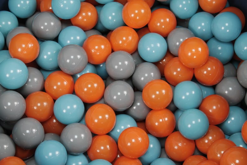Soft Plastic Ball Pit Balls, No Sharp Edges, Non Toxic, Phthalate & BPA ...