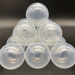 1000 Clear Balls 2.76-inch (7cm), Transparent Balls, Chemical-free ...