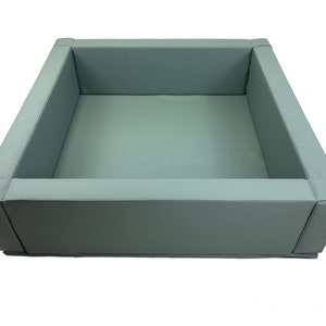 Vinyl Ball Pit teal Color , Baby Ball Pool, Soft Play Equipment ...