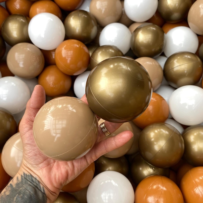 3000 Ball Pit Balls – 36 Colors, 2.76" (7 Cm), Soft Non-toxic Plastic ...