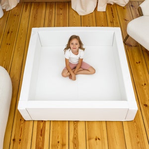 White Ball Pit, Soft Play Equipment, Baby Ball Pool, Activity Toy ...